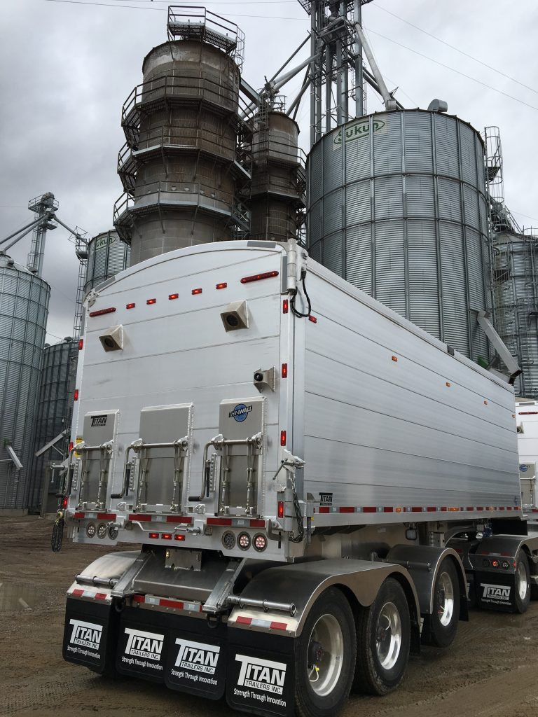 Titan's Redesigned Rear Dump Door | Titan Trailers